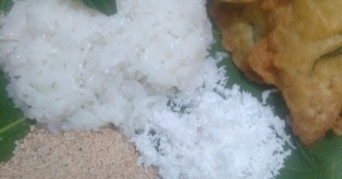 Resep Ketan Toping Sambel Kacang Tolo Klopo Parut Tempe Gembel oleh ...