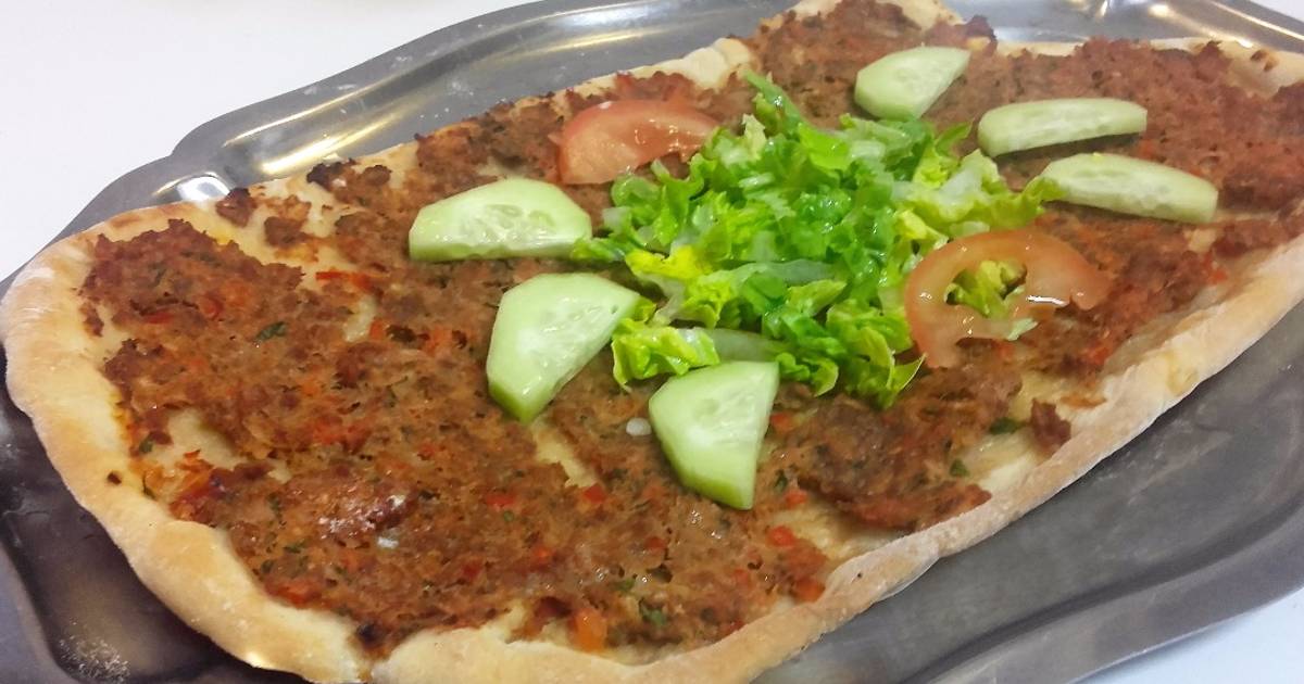 Lahmacun "la pizza turca" Receta de COCICHANEL- Cookpad
