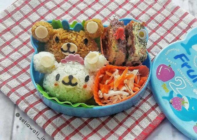 Resep Bear Bento oleh Ine Setiawati - Cookpad