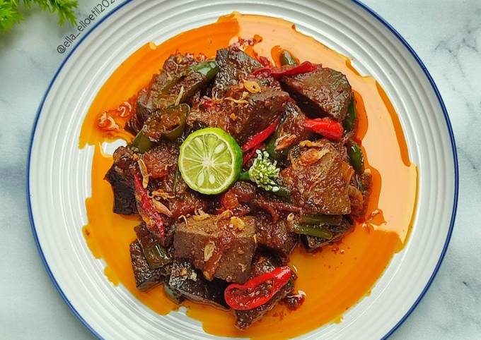 Resep Hati Sapi Tumis Kecap oleh Ellaelloet - Cookpad