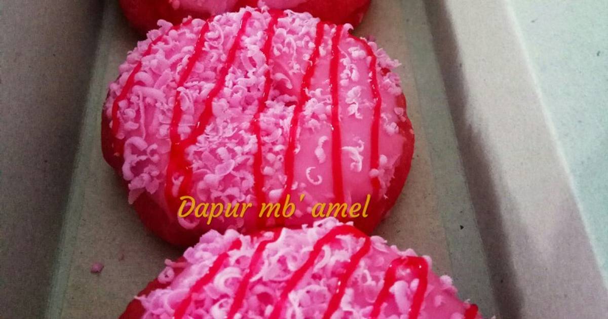 447 resep donat strawberry enak dan sederhana ala rumahan - Cookpad