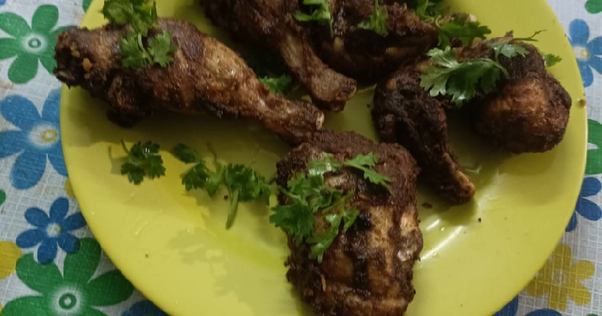 Chicken masala fry Recipe by rafidha noor - Cookpad