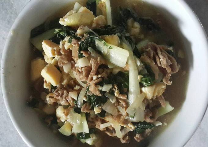 Resep Ca Topai Chai Tahu Daging Teriyaki oleh Ira Aryani - Cookpad