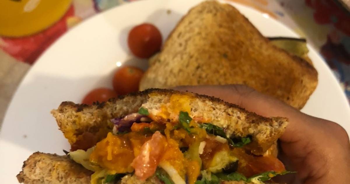 Sandwich primavera - 6 recetas caseras- Cookpad