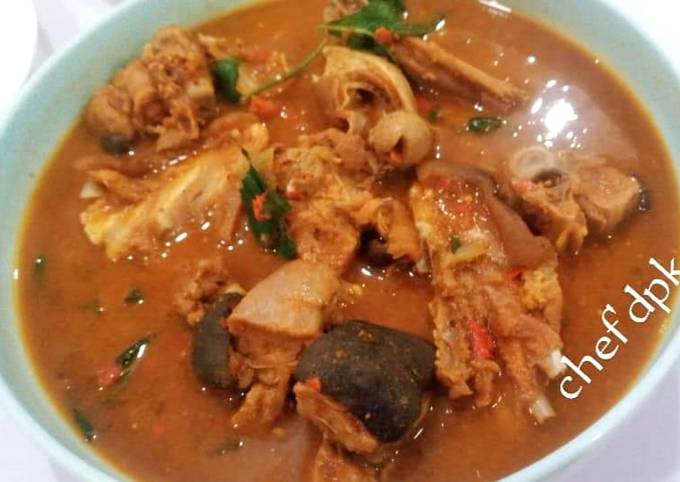 Goat Meat Pepper Soup Recipe by Da-Princess Kitchen Culinary Concept ...