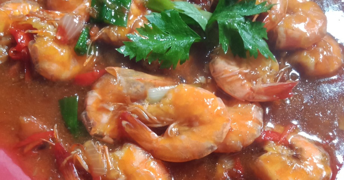 Resep Udang Saus Tiram By Momy Meika oleh MamaMeika - Cookpad