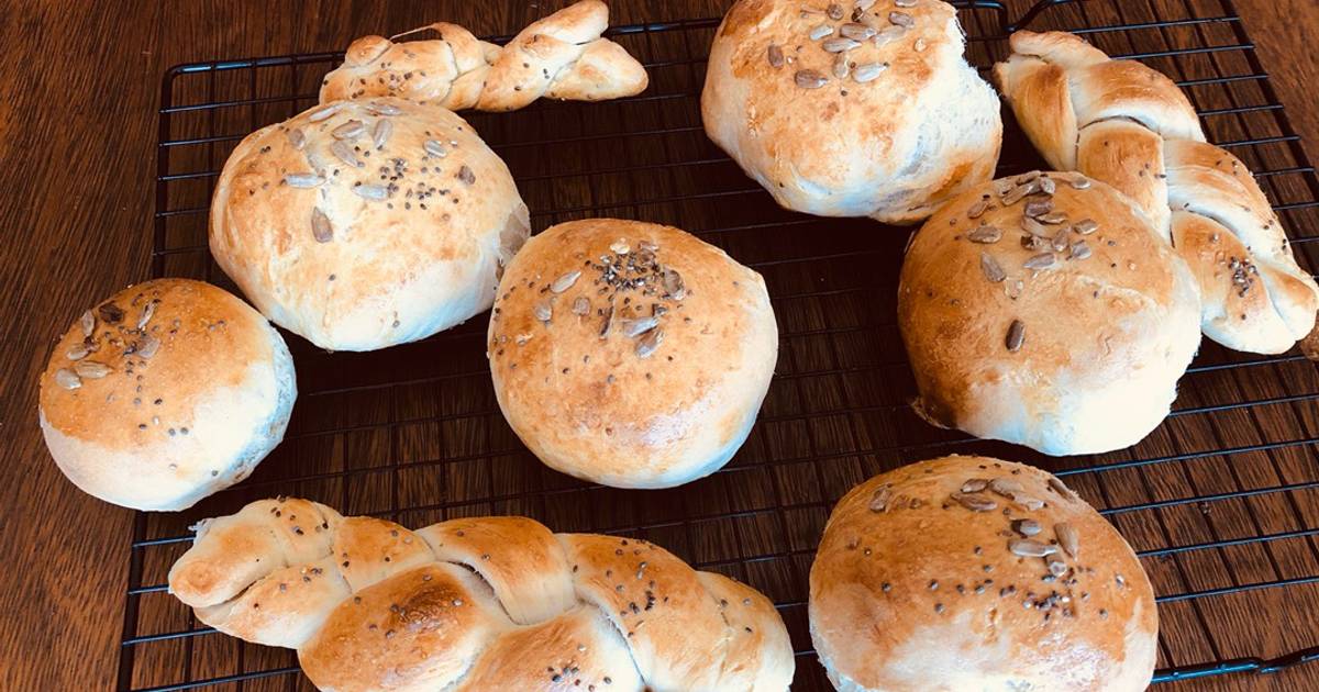Pan casero con harina y polvo de hornear - 89 recetas caseras - Cookpad