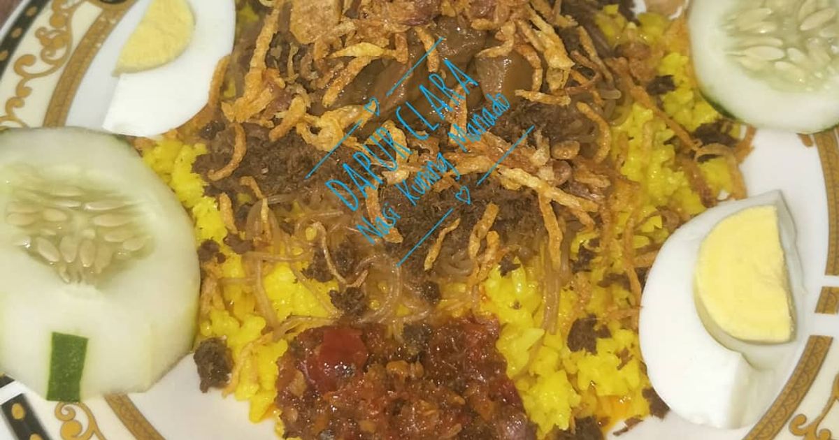Resep Nasi Kuning Asli Manado oleh Dapur Clara - Cookpad