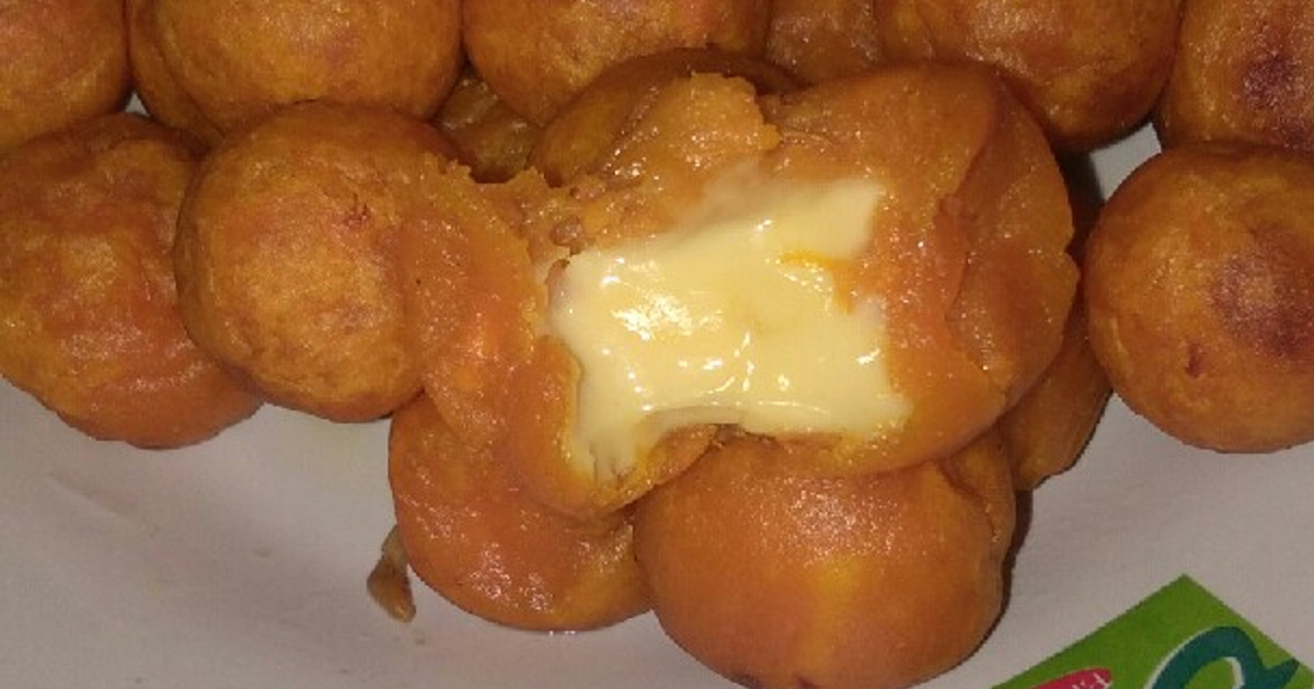 Resep Bola Bola Ubi Keju Lumer oleh Nuer Vita Sari - Cookpad
