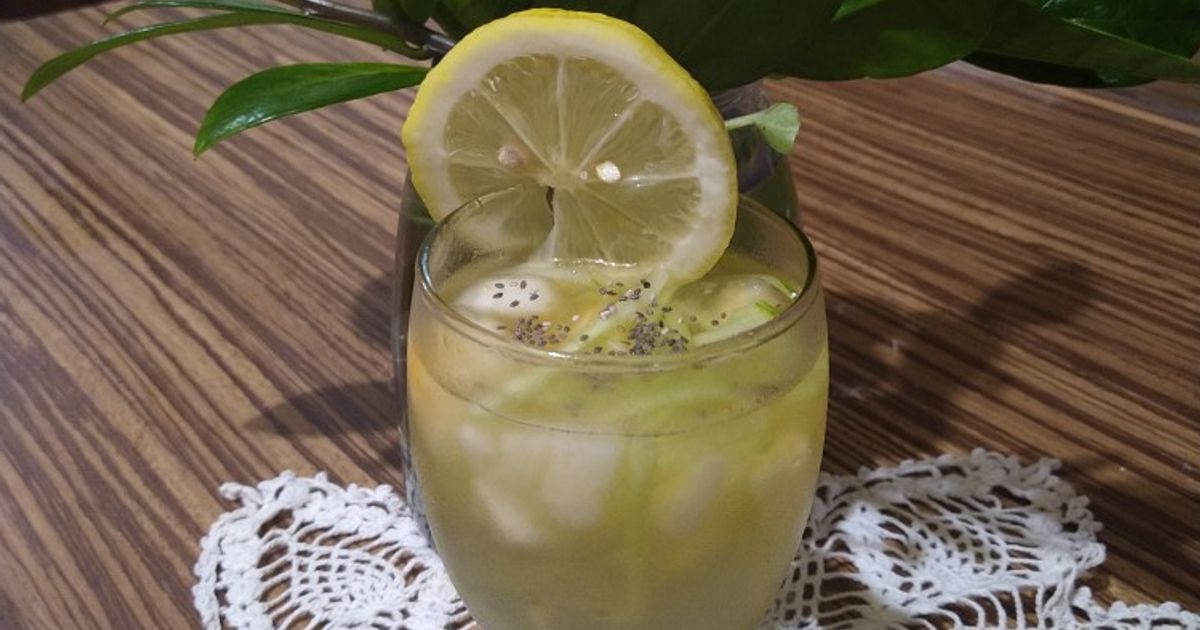 Resep Es Timun Serut Lemon oleh Bunda hanifa - Cookpad