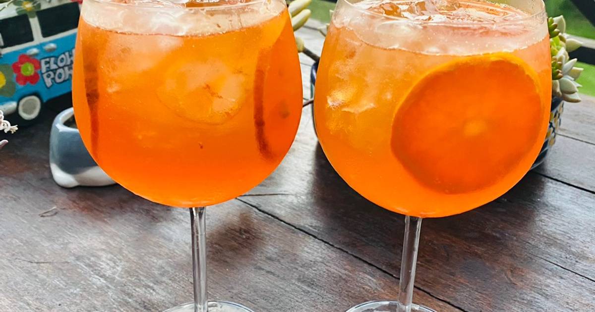Aperol trago - 35 recetas caseras- Cookpad