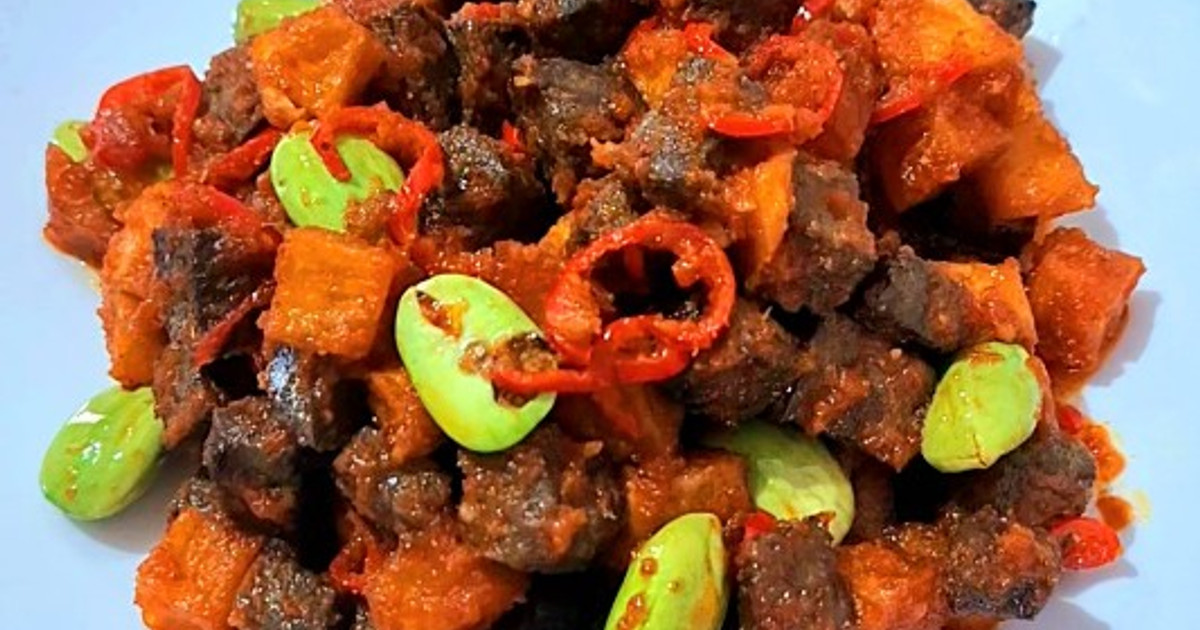 Resep Sambel Goreng Hati Sapi Kentang oleh Ferris Kitchen 🍛 - Cookpad