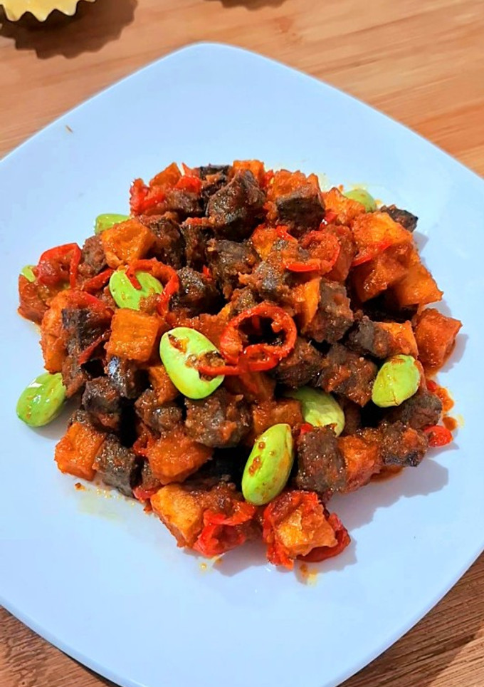 Resep Sambel Goreng Hati Sapi Kentang oleh Ferris Kitchen 🍛 - Cookpad