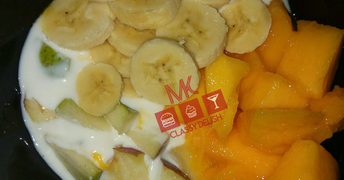 Yogo Fruit Recipe by Mk classy Delish - Cookpad