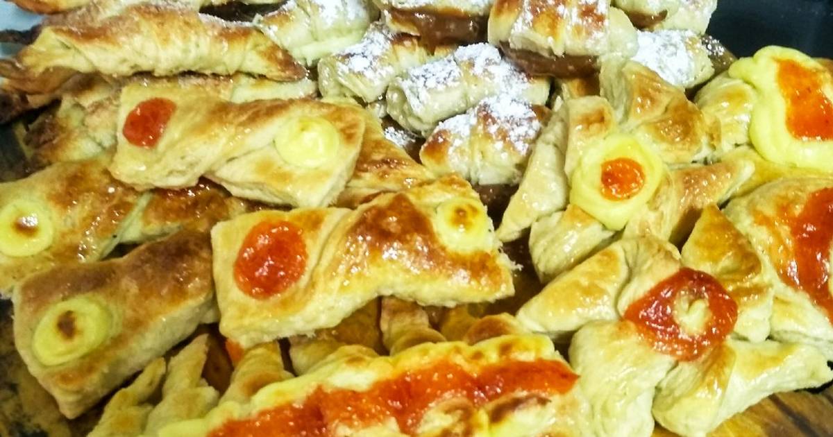 Facturas caseras(todas con la misma masa) Receta de Jimena Cabrera- Cookpad