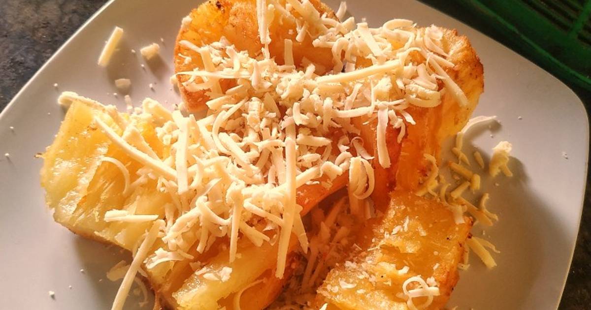 Resep Singkong keju renyah gurih oleh Saluna Mahira - Cookpad