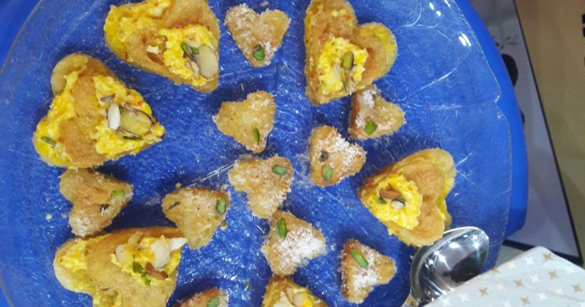Oil Free Sweet Shahi Toast Sandwich Recipe by Ritika Agrawal - Cookpad