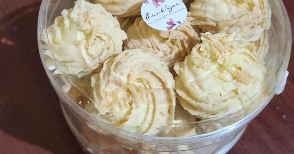 Resep semprit sagu rumahan enak dan mudah - Cookpad