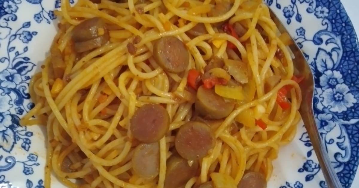 Resep Spageti Simpel oleh Ainun - Cookpad