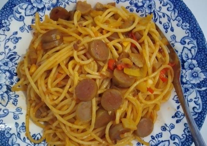 Resep Spageti Simpel oleh Ainun - Cookpad