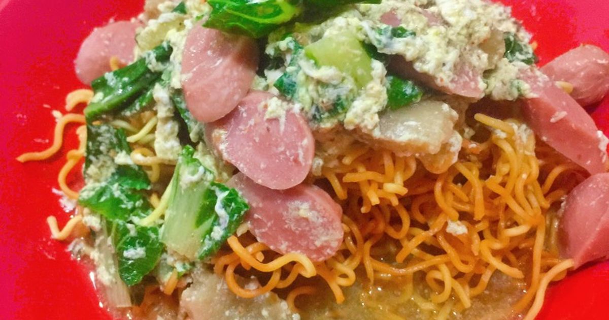 Resep Mee Tik Tik Maggi Sedap Soto oleh Widya - Cookpad
