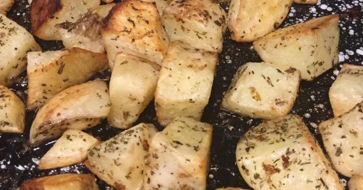Papas horneadas con orégano y tomillo - 42 recetas caseras- Cookpad