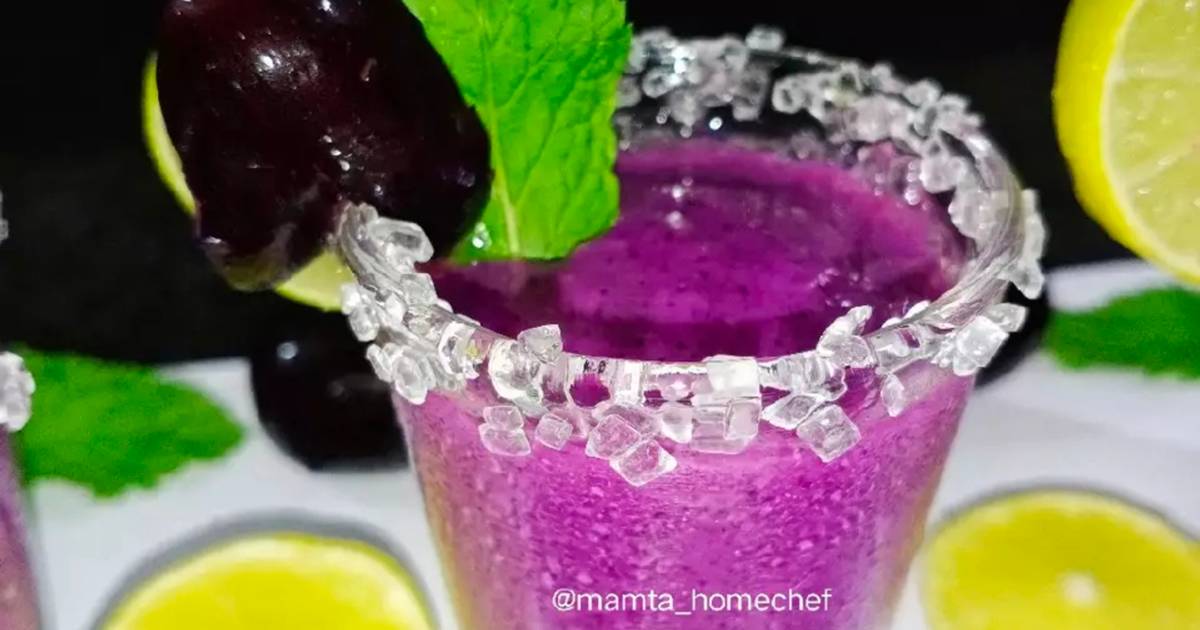 Jamun shots Recipe by Mamta Pandya - Cookpad