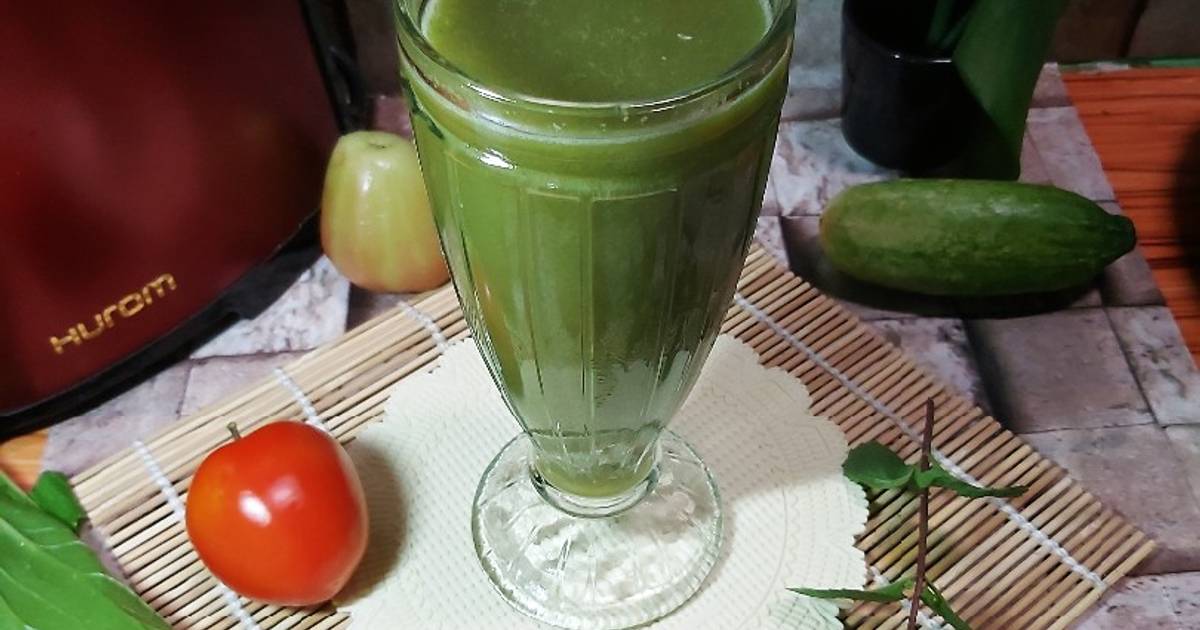 Resep Smoothies Tomat Jambu Sawi oleh Atik Efendy - Cookpad