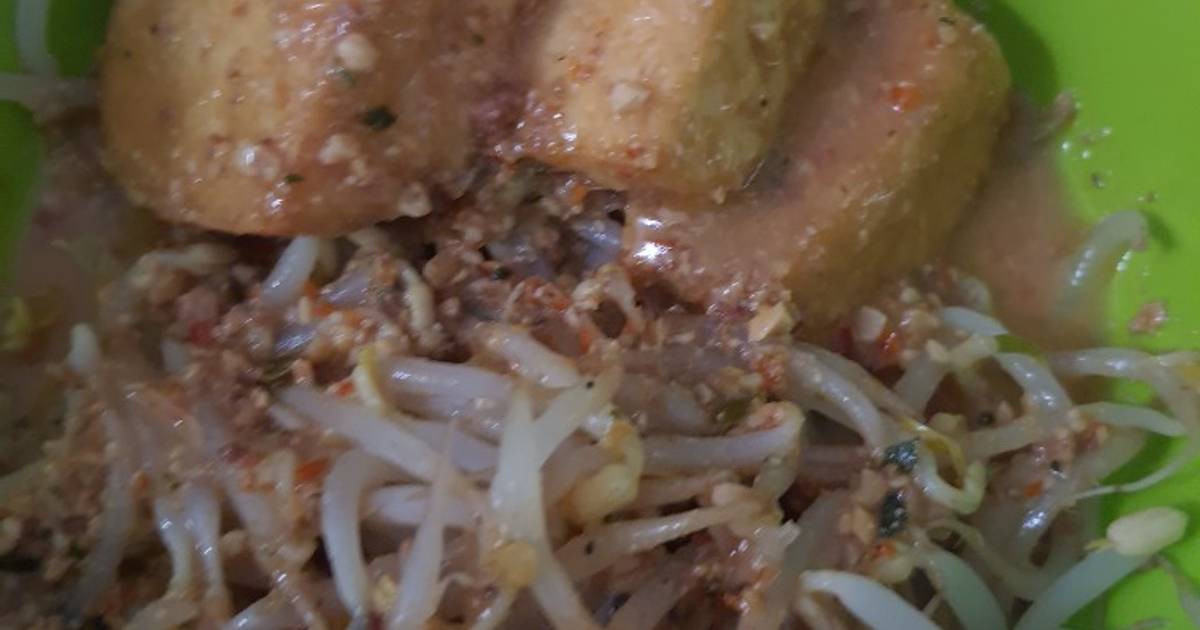 451 resep pecel tahu toge enak dan mudah - Cookpad