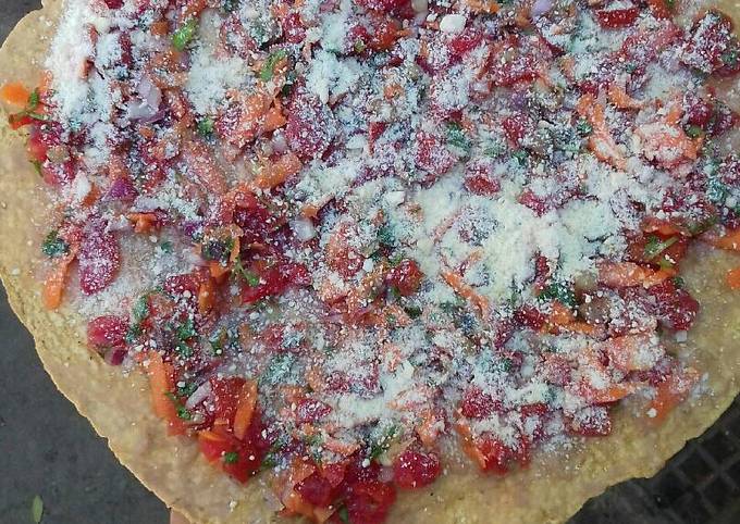 Tostadas de chile de uña Receta de Esther Soto- Cookpad