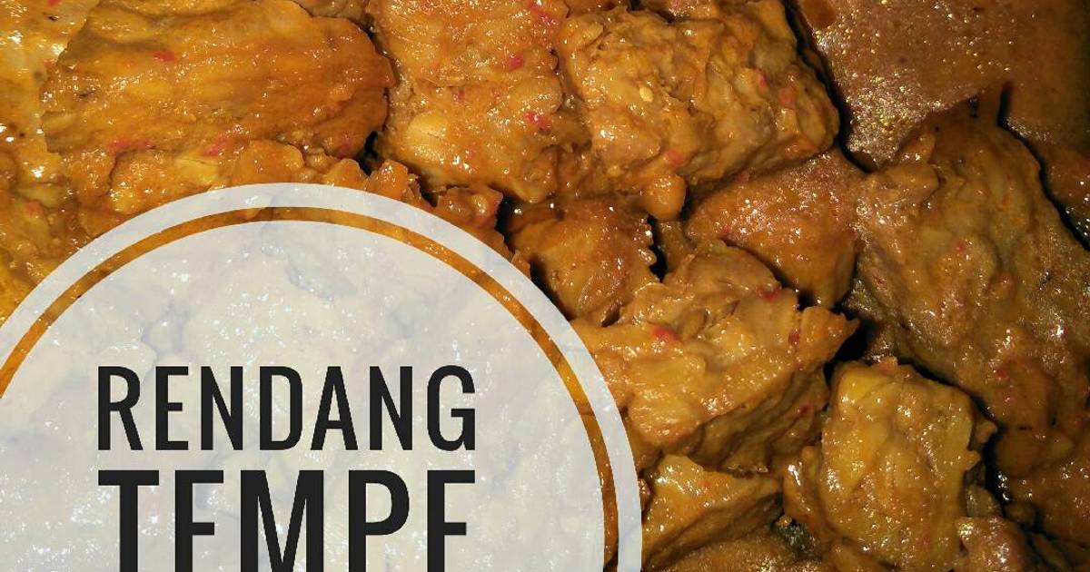 Resep Rendang tempe(simple) oleh Intan Suci - Cookpad