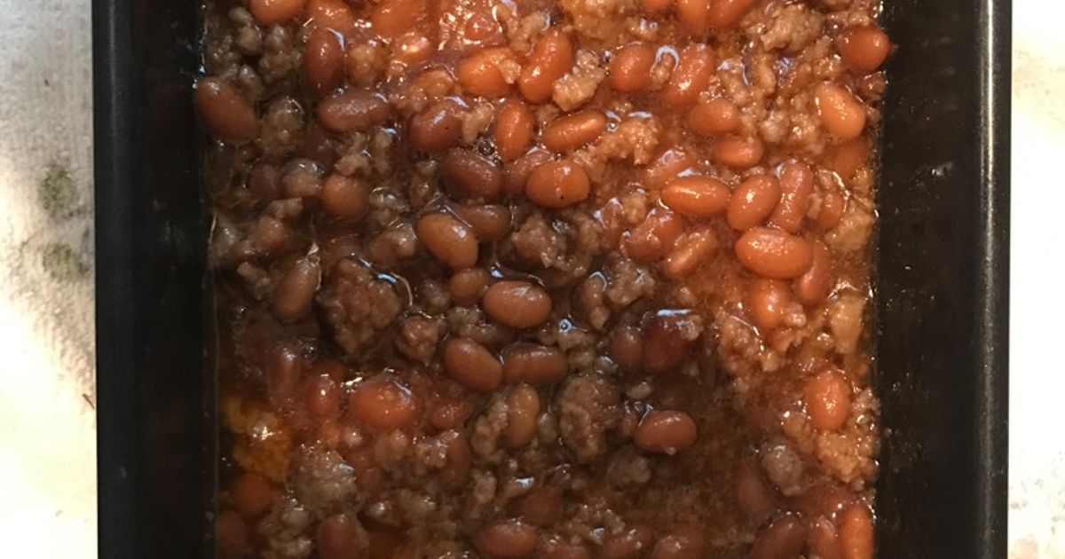 Meaty (Turkey) Baked Beans Recipe By Momof3teens