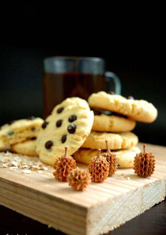 Resep Vanilla chocochips cookies gluten free (mocaf) oleh Alnase Nur ...