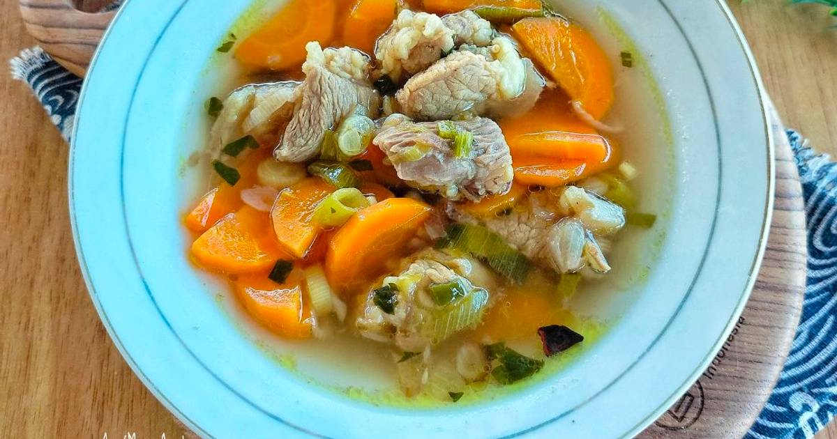 Resep Sop Daging Sapi oleh Ayu (Mama Aura) - Cookpad
