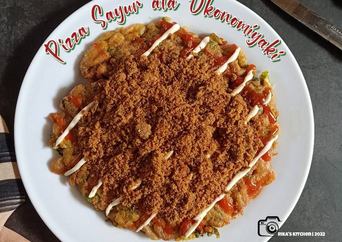 Resep Pizza Sayur ala Okonomiyaki oleh Rika's Kitchen - Cookpad
