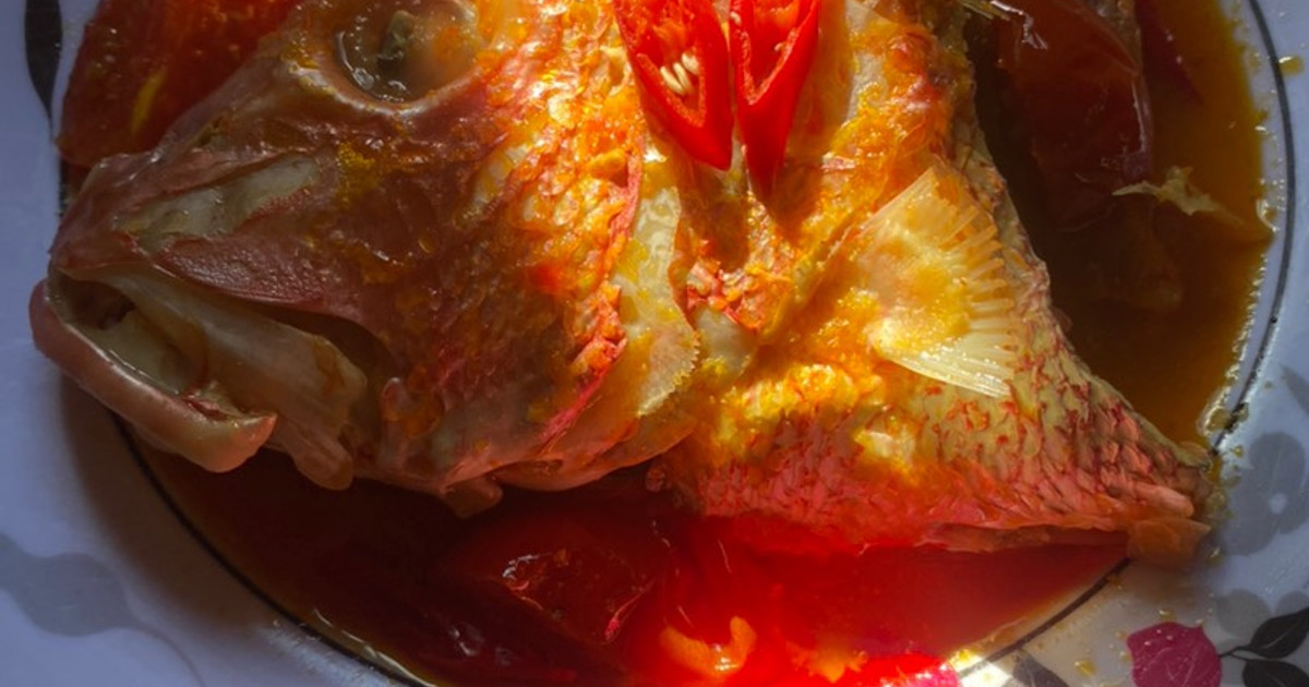 Resep Gule Kepala Ikan Kakap Ala Nda' oleh Ayu RG - Cookpad