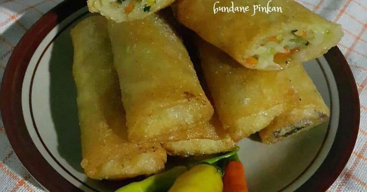 Resep #68 Lumpia Sayur /Vegetable Roll oleh Bundane Pinkan - Cookpad