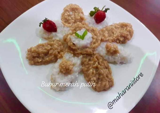 Resep Bubur Merah Putih oleh Mahbubah Maharani - Cookpad
