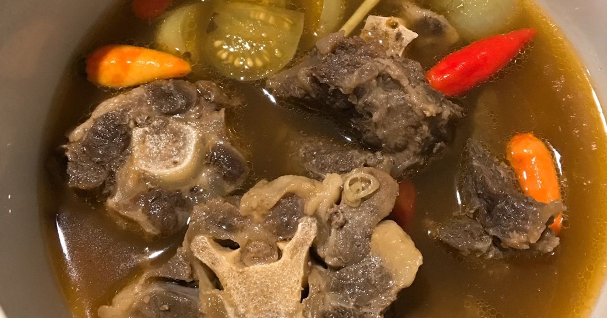 Resep buntut asam rumahan enak dan mudah - Cookpad