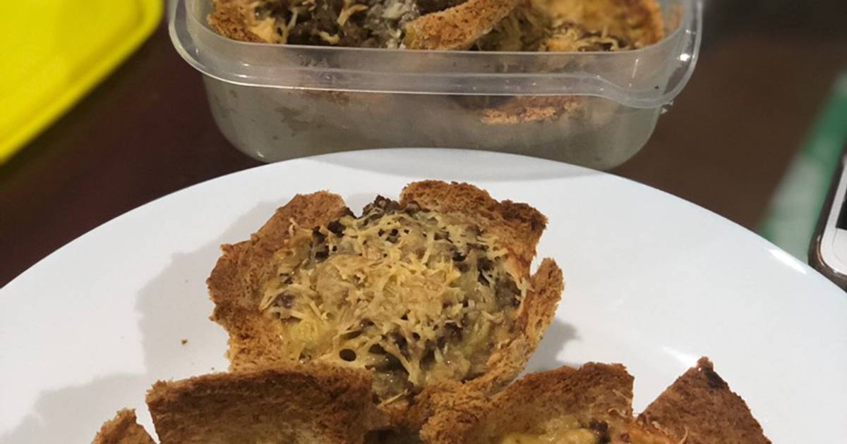 Resep Roti daging cup/ toast in a cup oleh Marissa P Ristanto - Cookpad
