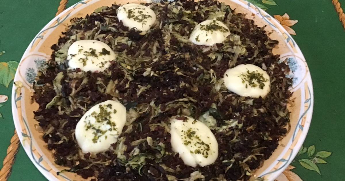Courgettes au riz noir et mozzarella de Mila Skull - Cookpad