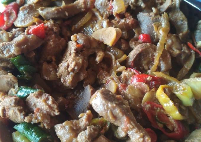 Resep Oseng hati ampela ayam oleh diah tri w - Cookpad