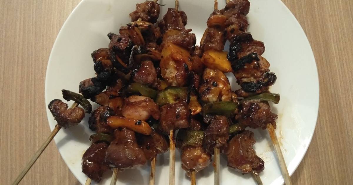 Resep Sate Bbq sapi simple ala Those oleh Oktiesa Dinny Dewitya - Cookpad