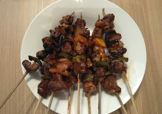 Resep Sate Bbq sapi simple ala Those oleh Oktiesa Dinny Dewitya - Cookpad