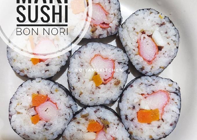 Resep Maki Sushi Bon Nori oleh Ummu Bilqis - Cookpad