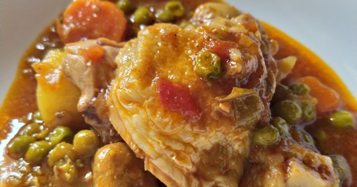 Guisado De Pollo Y Verduras Receta de Silvia GO- Cookpad