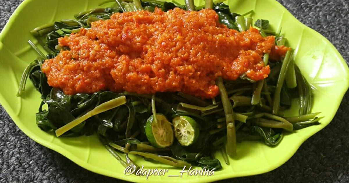 Resep Plecing Kangkung oleh @Dapoer_Hanina - Cookpad