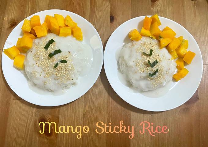 Resep Mango Sticky Rice oleh Jihan Kitchen Log - Cookpad