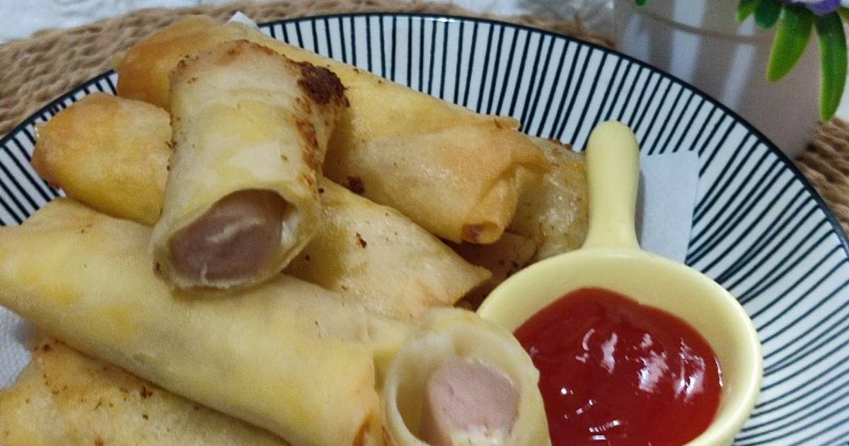 Resipi Popia Sosej Keju oleh Aza Aaj - Cookpad