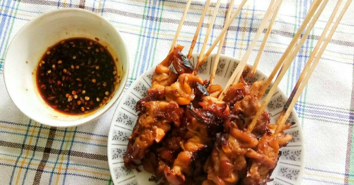 Resep Sate Jamur (Diet Gm) oleh Shasa - Cookpad